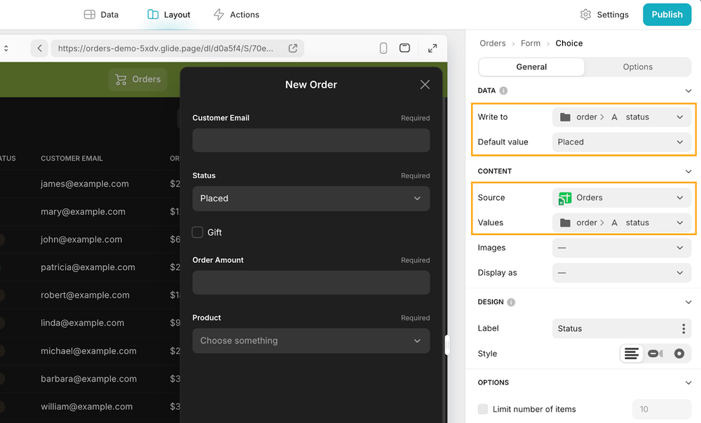 Glide Basics: Build an app to manage your Google Sheets data